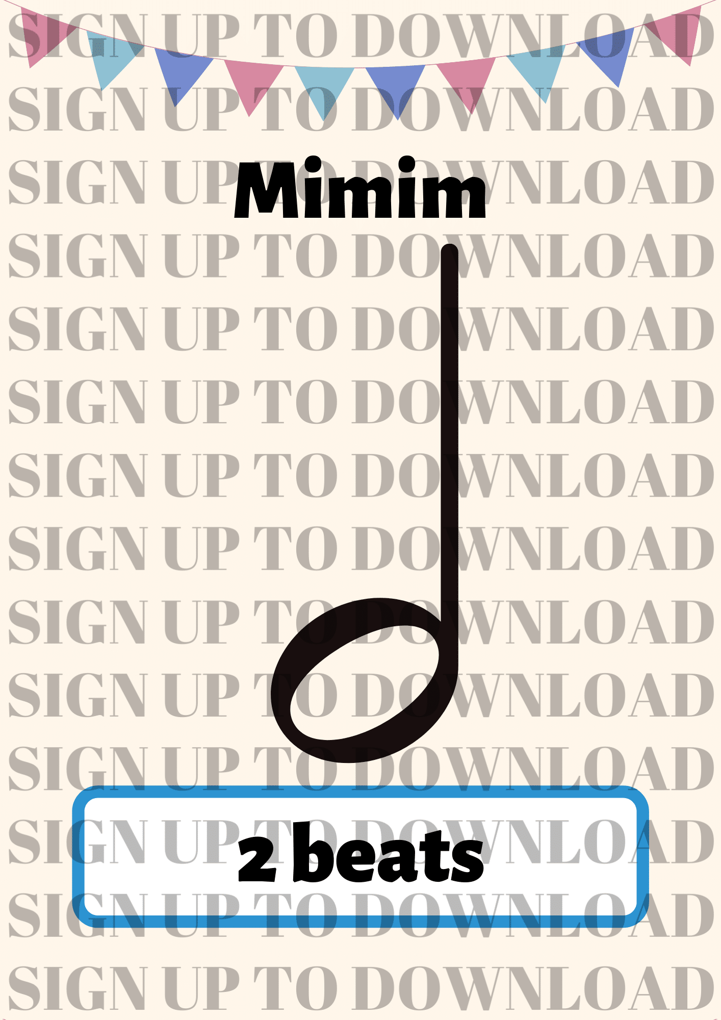 Easy Music Notation Display - KS2 // The Musical Me