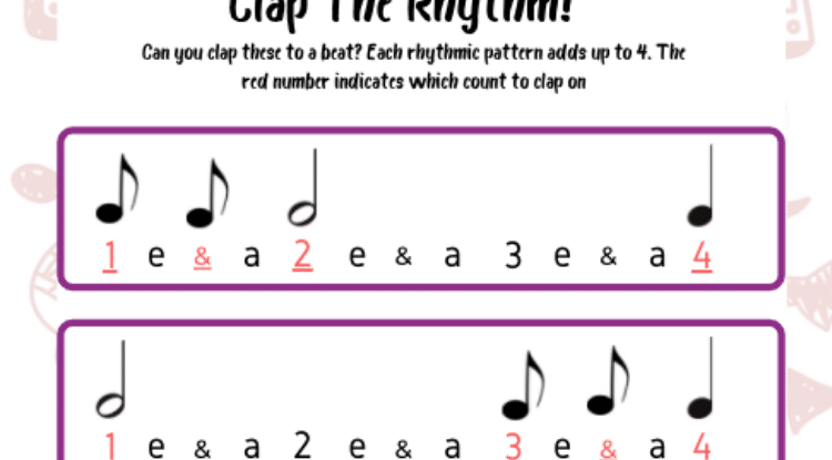 Clap A Rhythm (Part 3) // The Musical Me