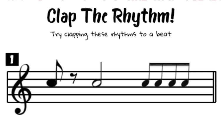 Clap A Rhythm (part 1) // The Musical Me