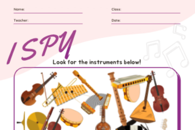 Music Games - I Spy! // The Musical Me