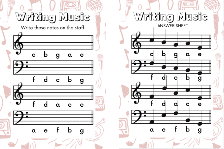 Writing Music - Write The Notes // The Musical Me