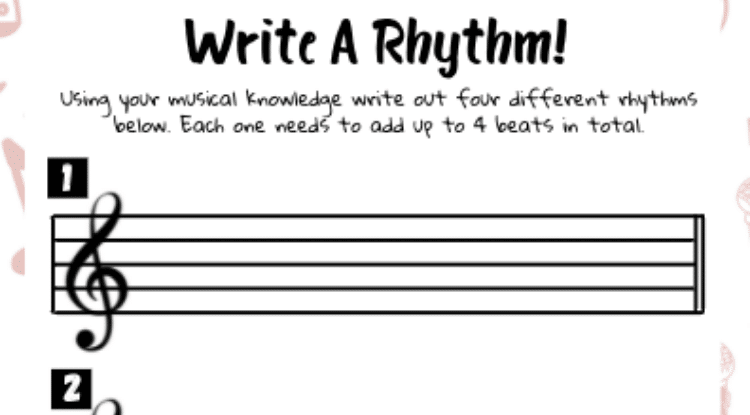 EYFS, Rhythm Ready (Creating Rhythms) // The Musical Me