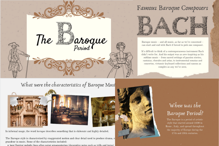 The Baroque Period - Presentation // The Musical Me