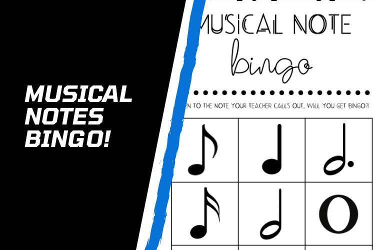 Music Notation Games / Fun Music Notes Bingo! (KS1/2)