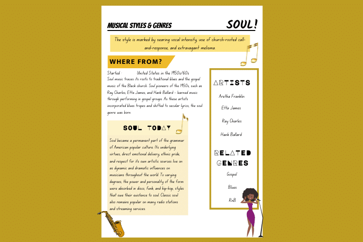 The History Of Soul // The Musical Me