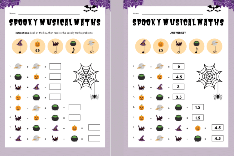 Spooky Musical Maths // The Musical Me