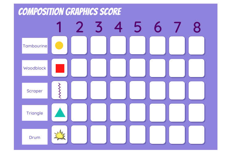 Using A Graphics Score - Easy Composition Activity KS1/2